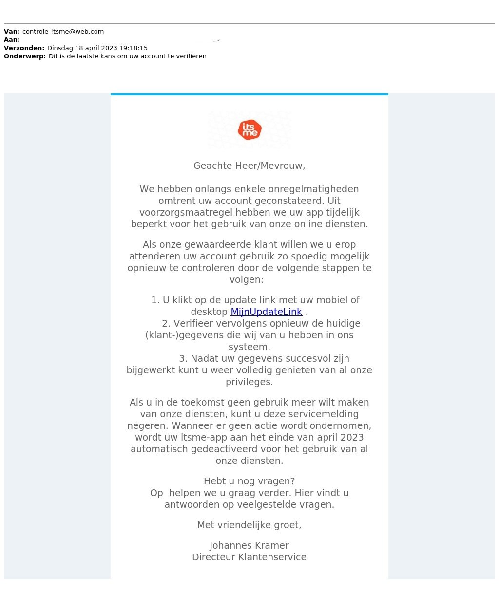 L’arnaque au compte itsme est de retour - Geeko L’arnaque au compte itsme est de retour - Geeko